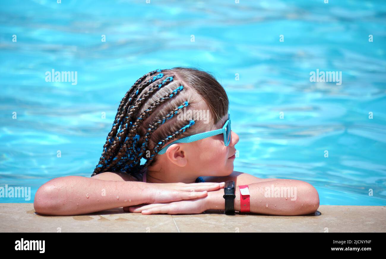 Kid tanning hi-res stock photography and images - Alamy