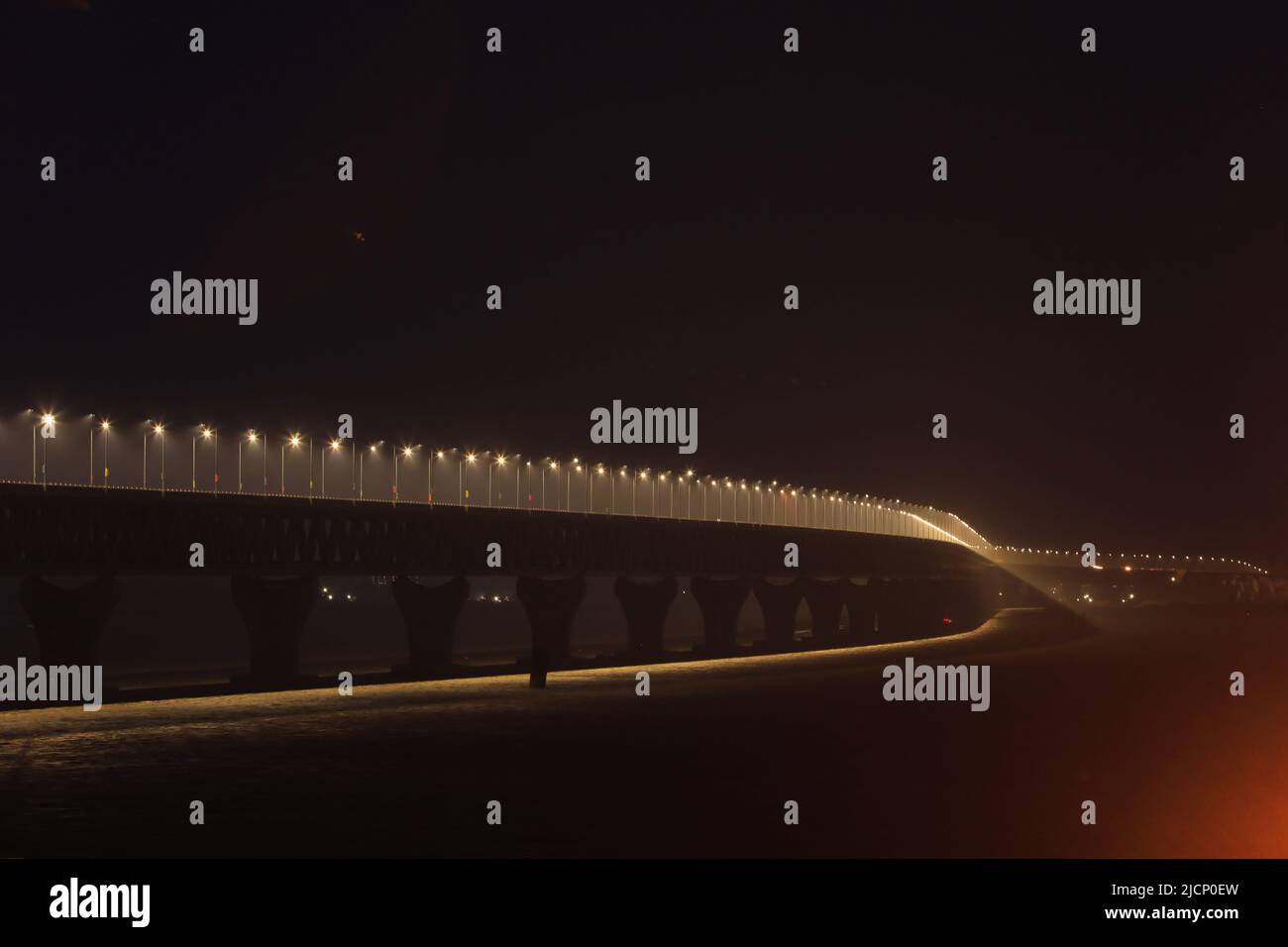 Dhaka, Bangladesh. 14th June, 2022. General view of the Padma bridge ...