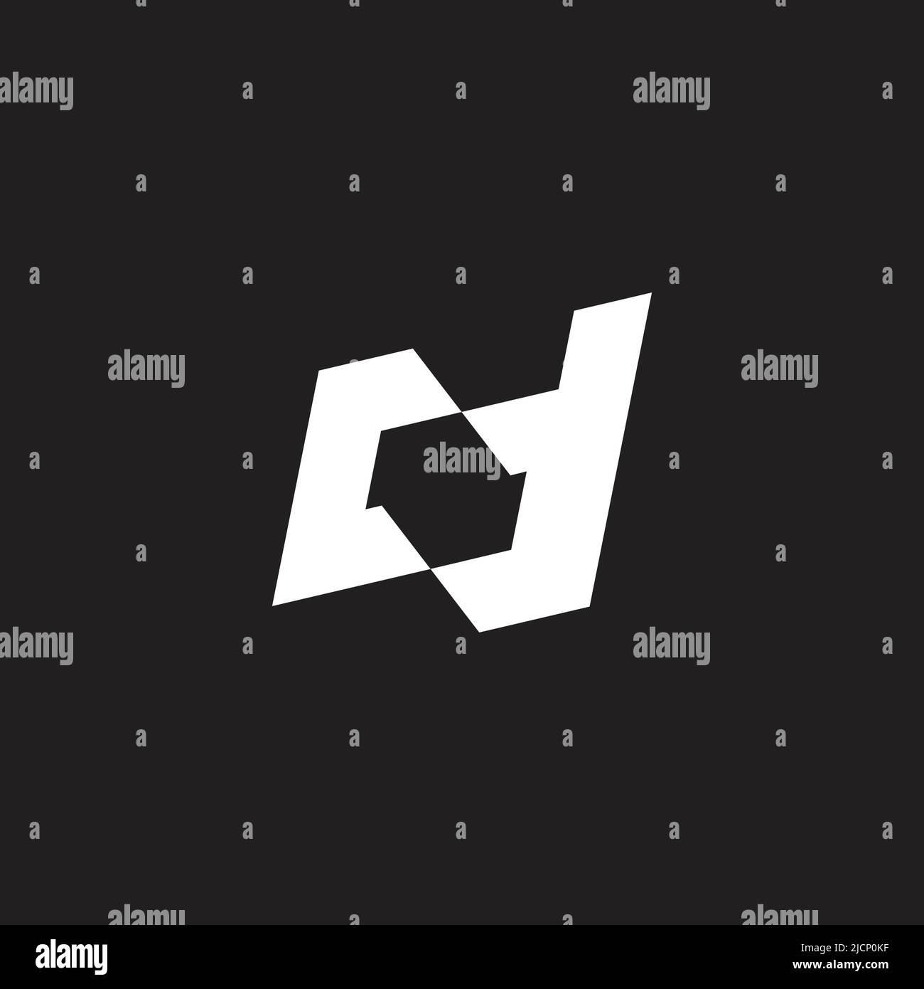 letter cd motion simple geometric square logo vector Stock Vector Image ...