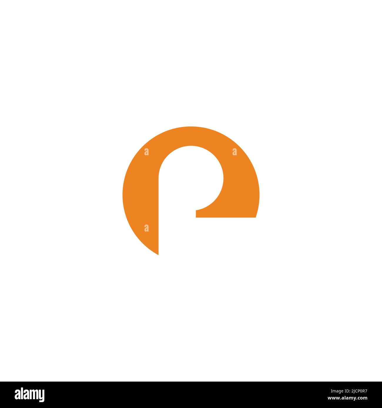 letter pe simple circle geometric logo vector Stock Vector Image & Art ...