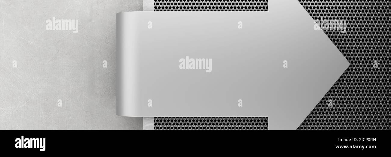 Metal sign background and stainless steel texture. 3d rendering Stock ...