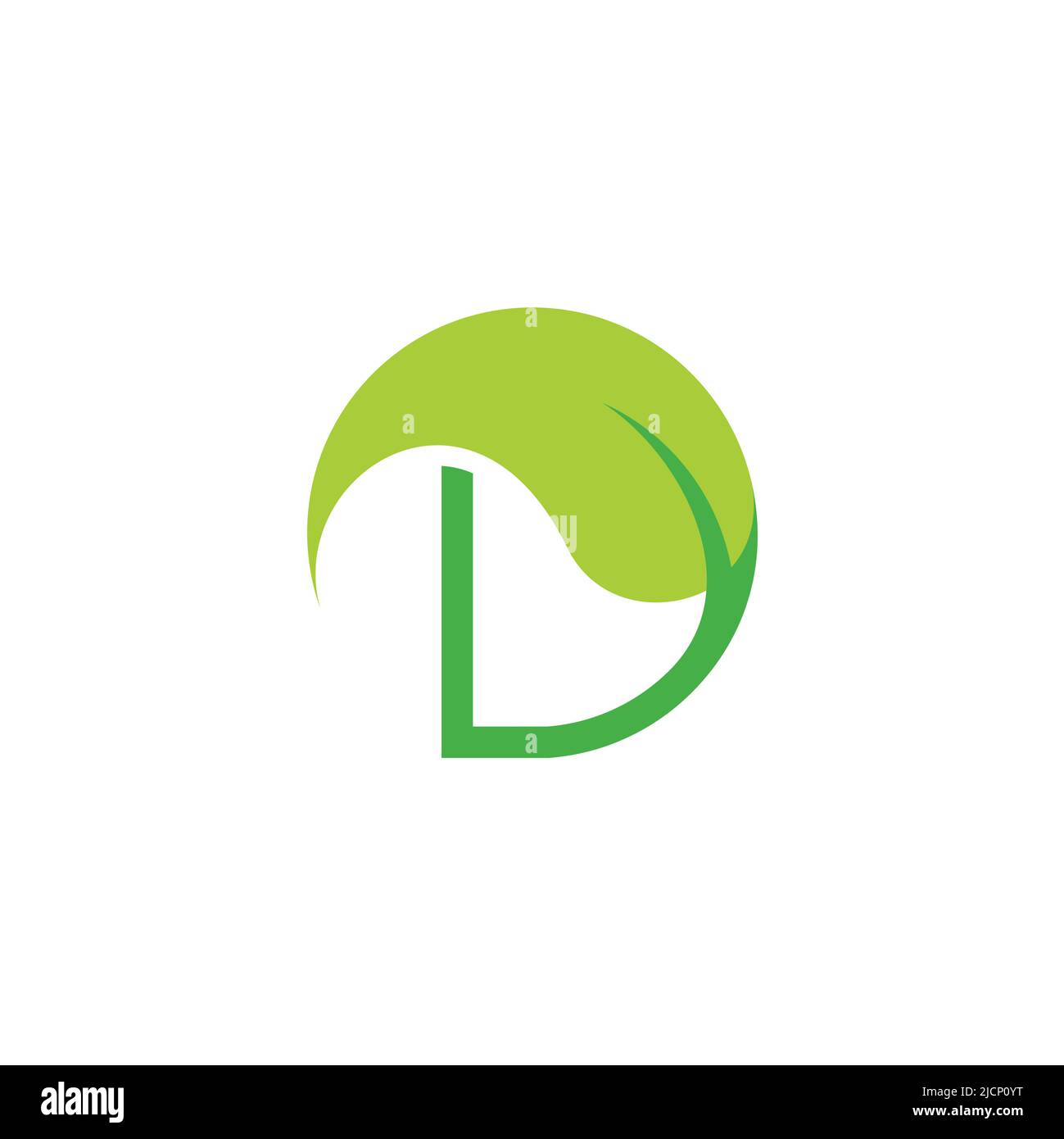 D green leaf Cut Out Stock Images & Pictures - Alamy
