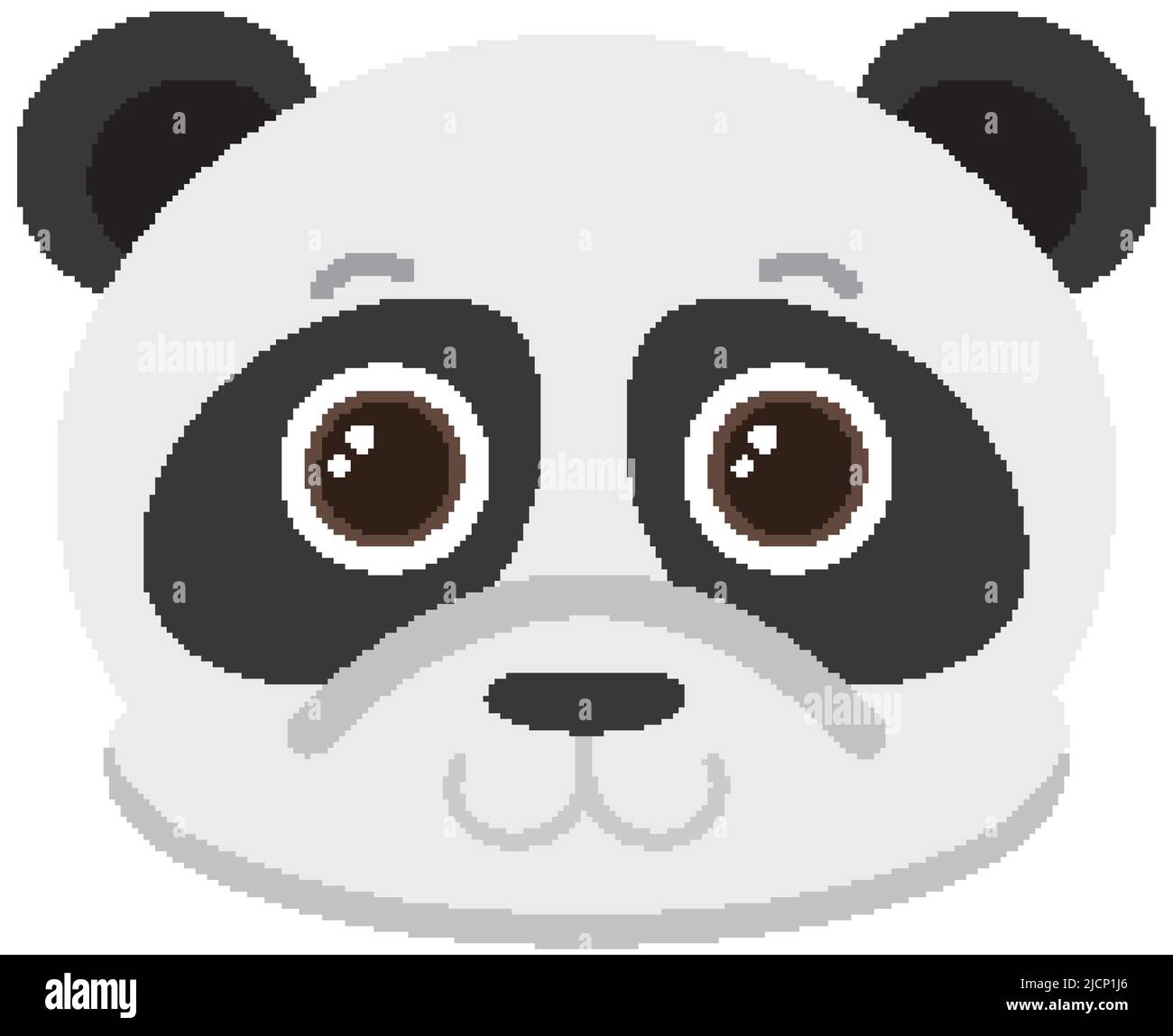 Pandas head Stock Vector Images - Alamy