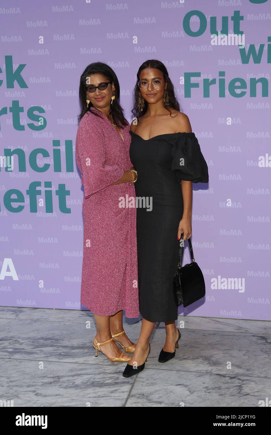 New York, NY, June 14, 2022. Phyllis Hollis and Hannah Traore attend ...