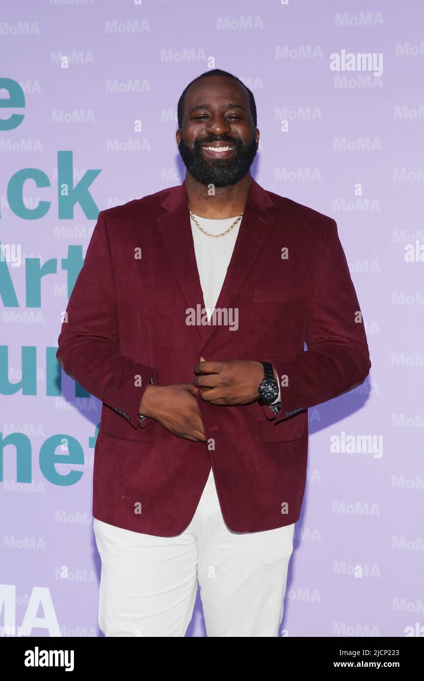 New York, NY, June 14, 2022. Kazeem Famuyide attends The Museum of ...