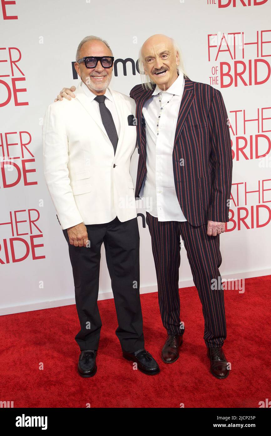 MIAMI, FL - JUNE 14: Emilio Estefan and Ruben Rabasa attend the "Father ...