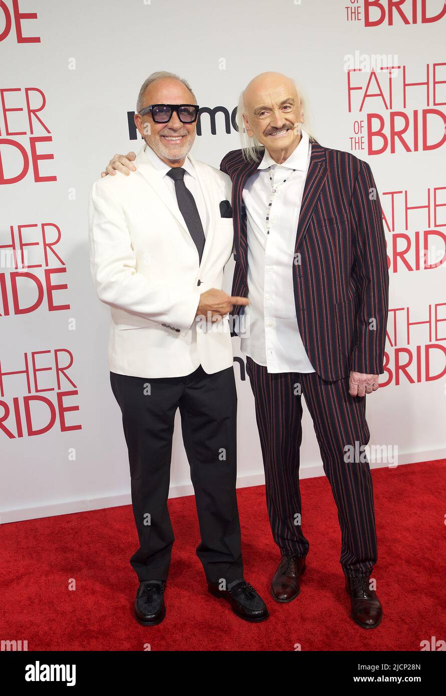 MIAMI, FL - JUNE 14: Emilio Estefan and Ruben Rabasa attend the "Father ...