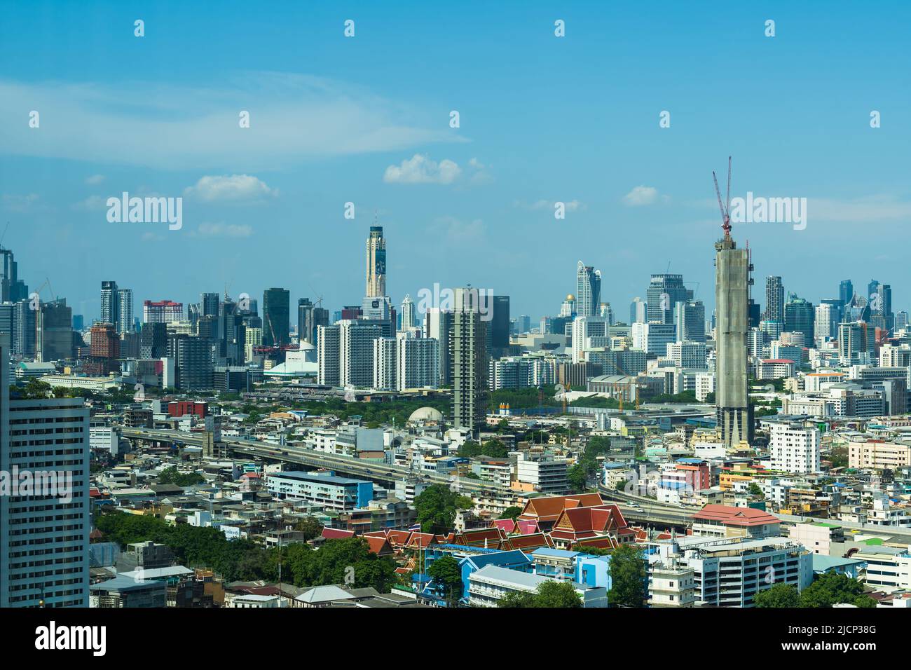 Bangkok, Thailand - April 25 ,2022 : high-rise building cityscape in ...