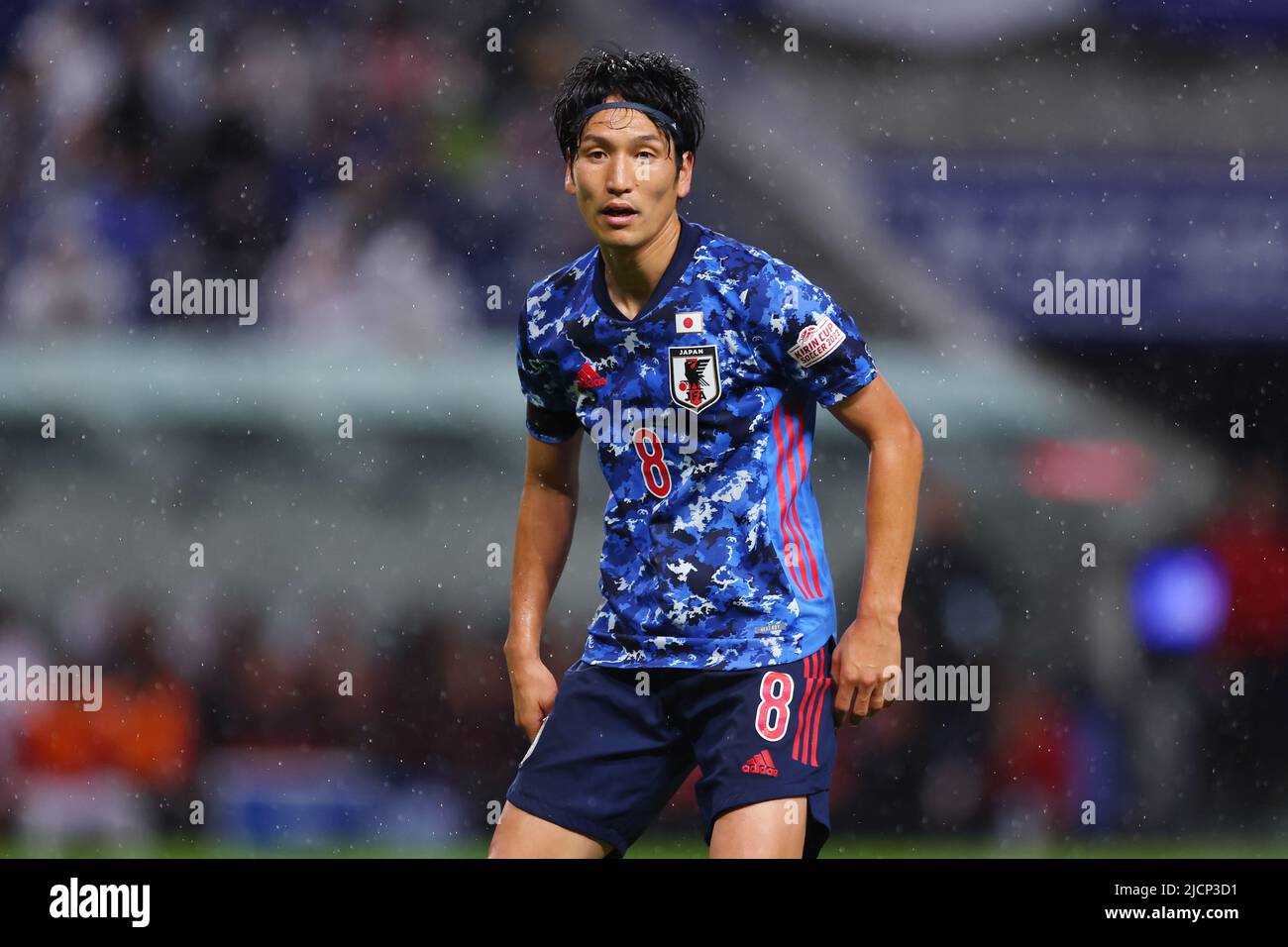 Osaka, Japan. 14th June, 2022. Genki Haraguchi (JPN) Football/ Soccer : KIRIN Cup Soccer 2022 ...
