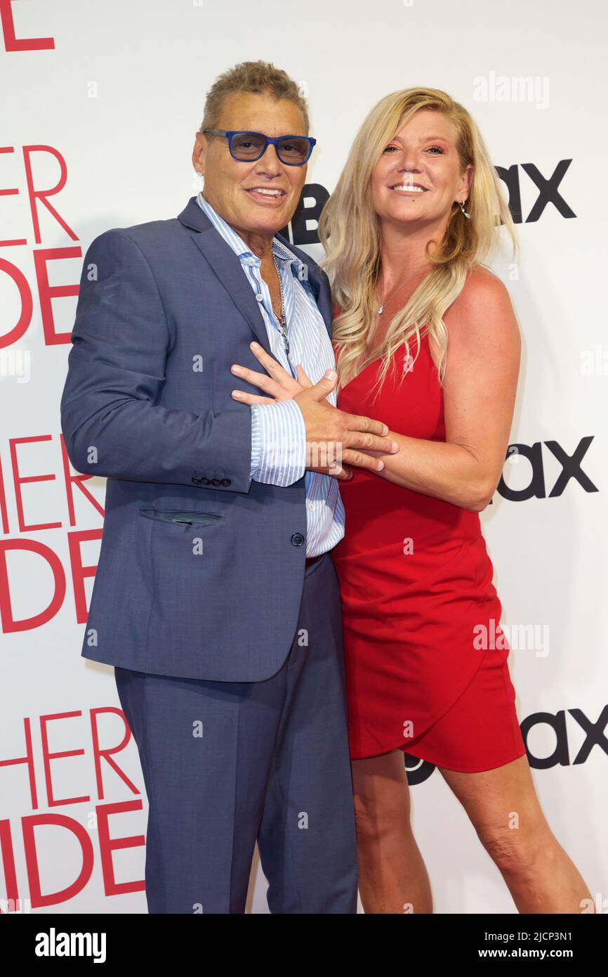 MIAMI, FL - JUNE 14: Steven Bauer (L) and guest attend the "Father Of ...