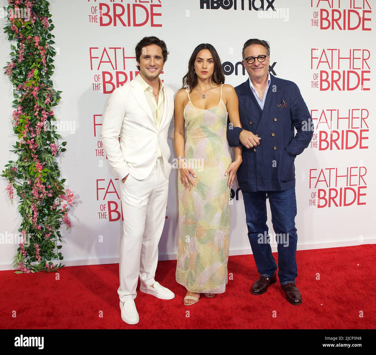 MIAMI, FL - JUNE 14: Diego Boneta, Adria Arjona and Andy Garcia attend ...