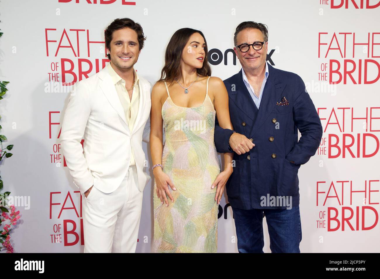 MIAMI, FL - JUNE 14: Diego Boneta, Adria Arjona and Andy Garcia attend ...