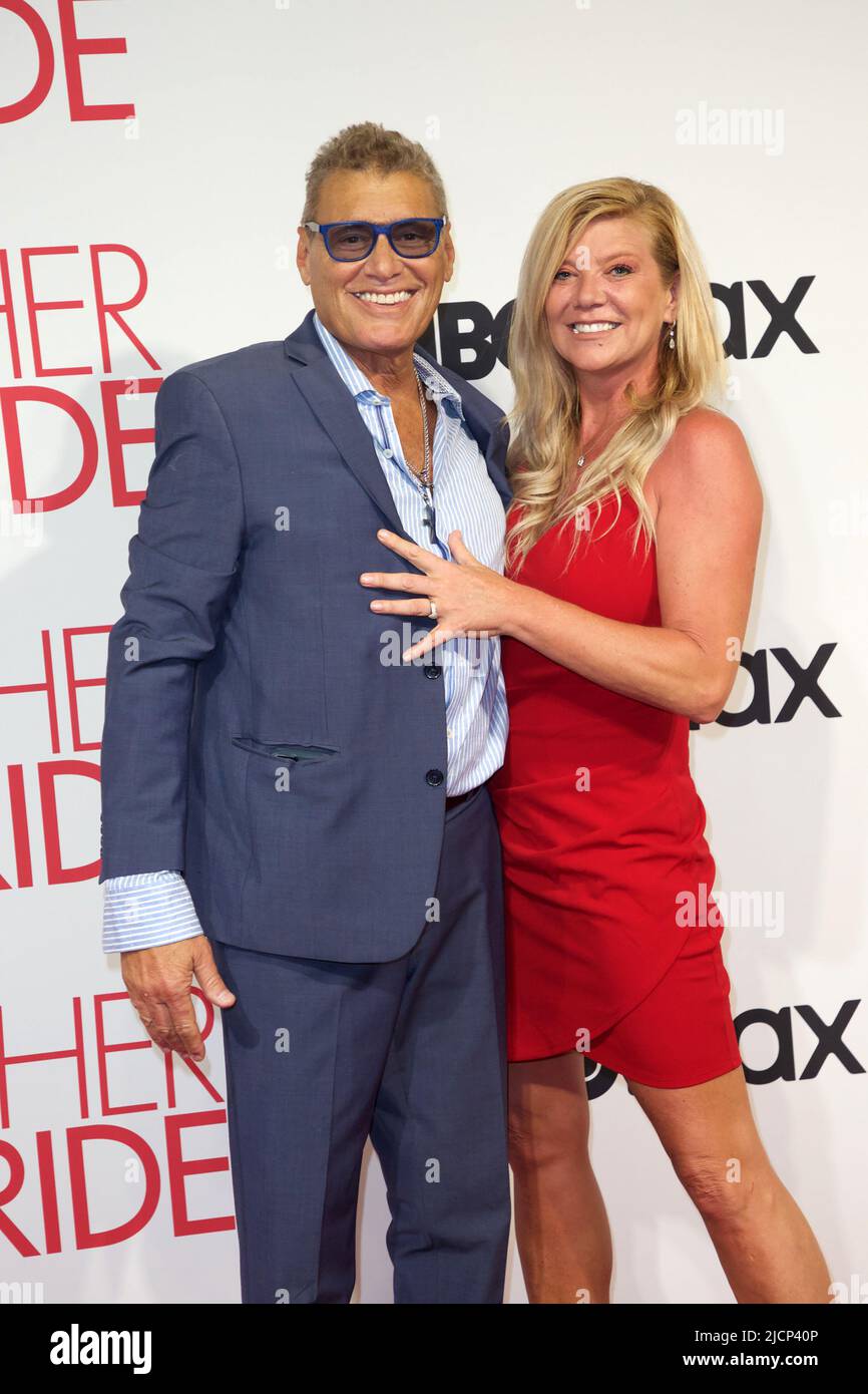 MIAMI, FL - JUNE 14: Steven Bauer (L) and guest attend the "Father Of ...