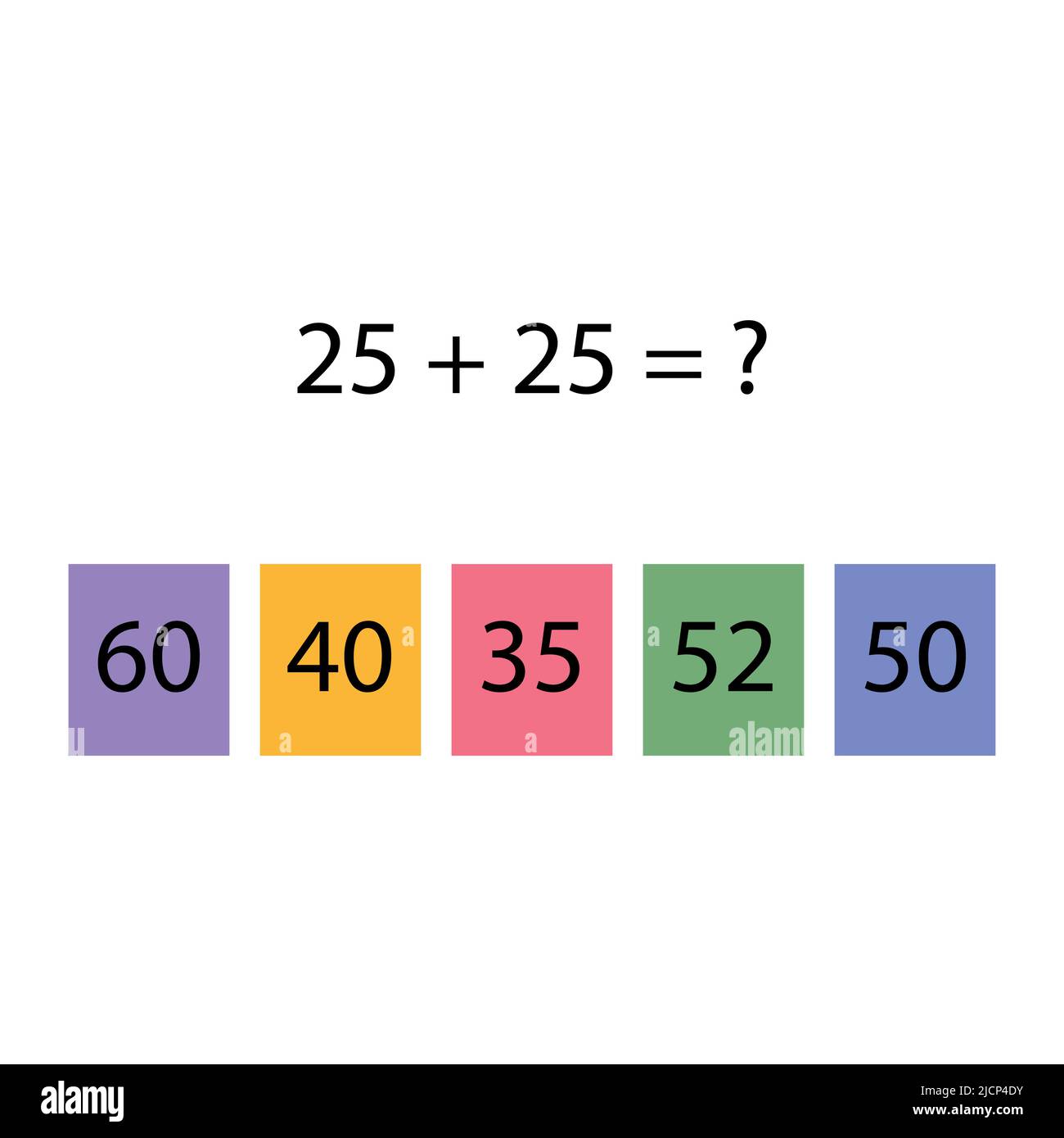 Folding trainer. Choose the correct answer. Addition tables. Fill in ...