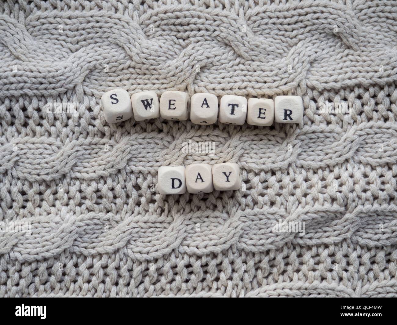 World sweater day Stock Photo - Alamy