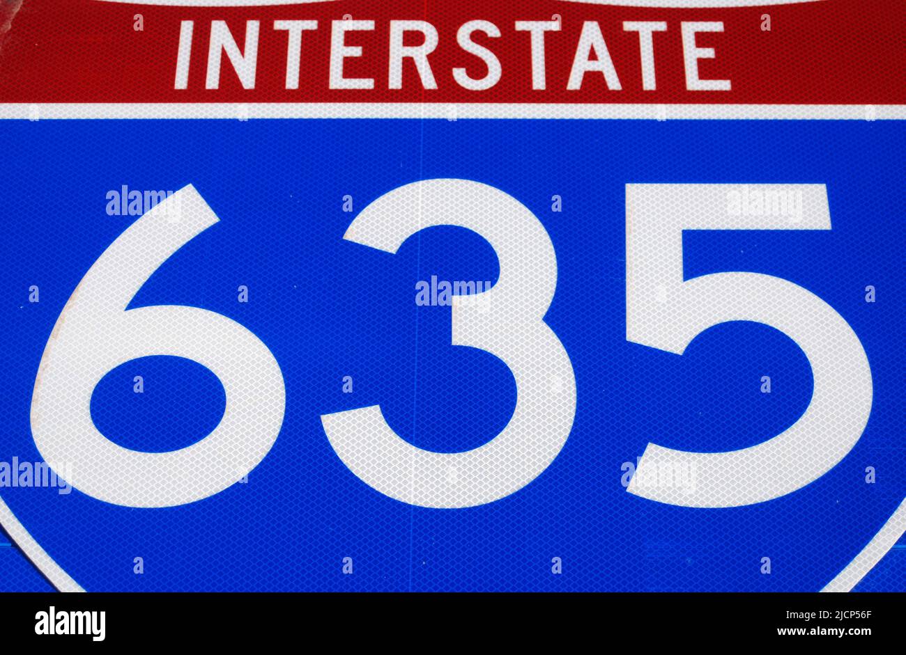 Interstate 635 sign hi-res stock photography and images - Alamy