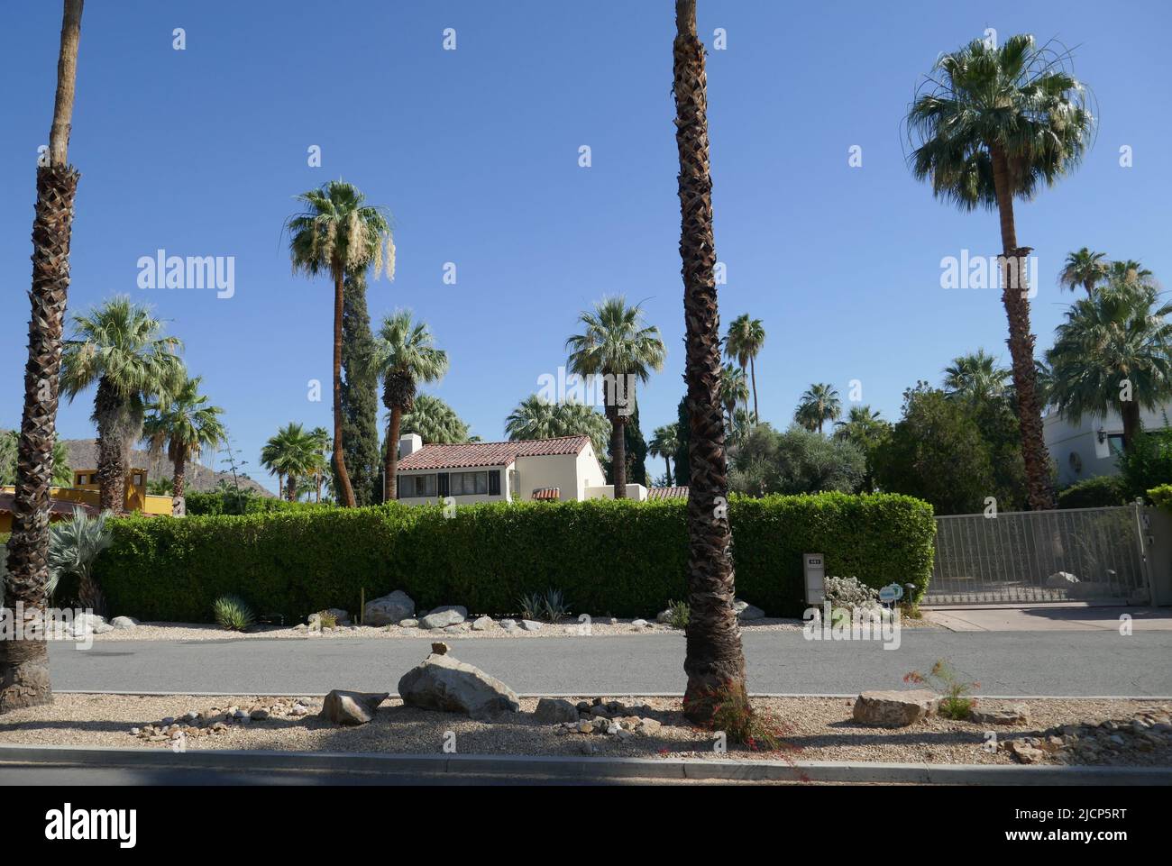 Palm Springs, California, USA 11th June 2022 A general view of ...