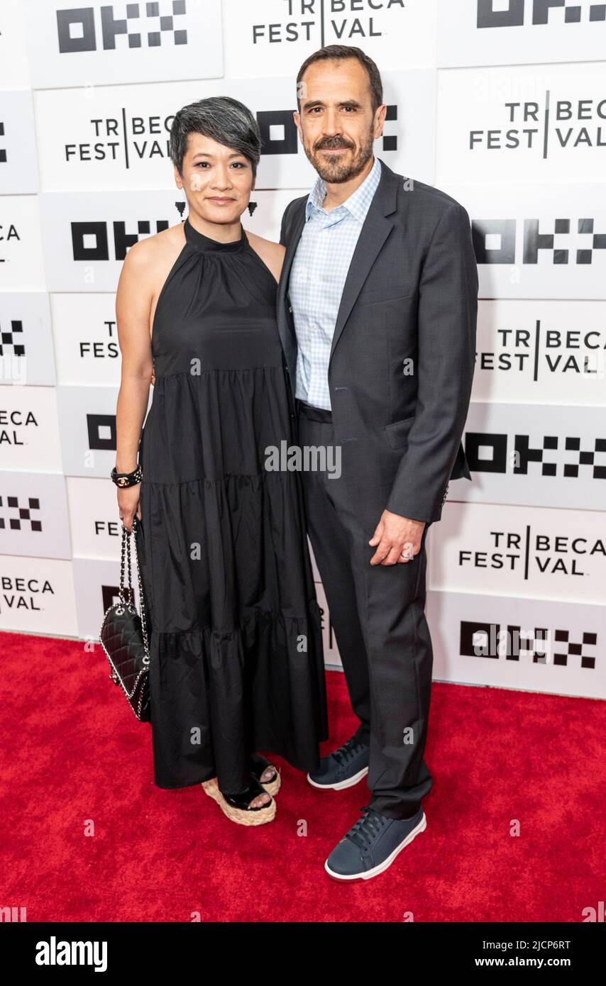 New York, NY - June 14, 2022: Miquel Penella (R) attends "Official ...