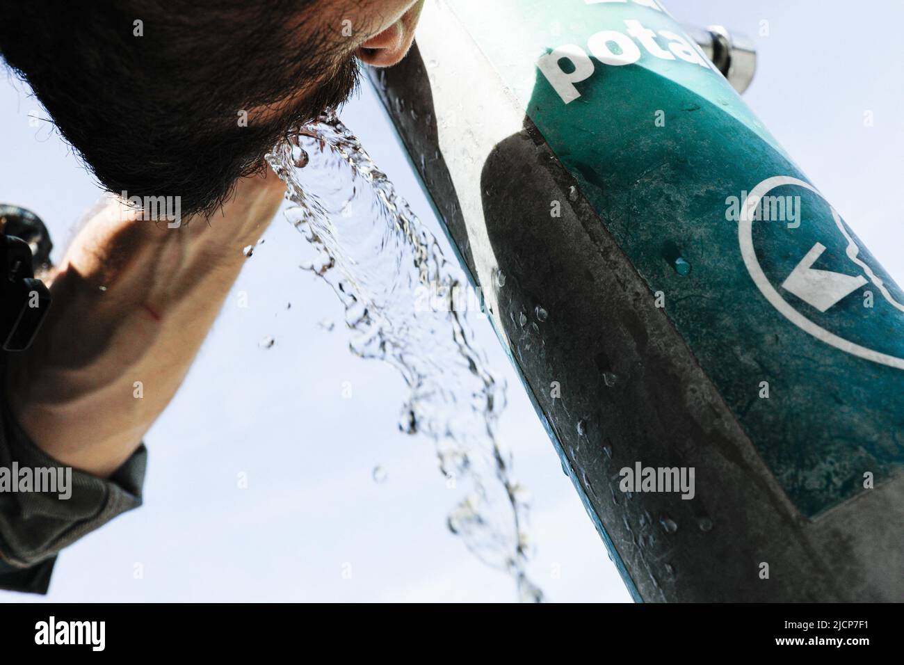 Illustration of a man drinking water. This Wednesday, June 15 will mark ...