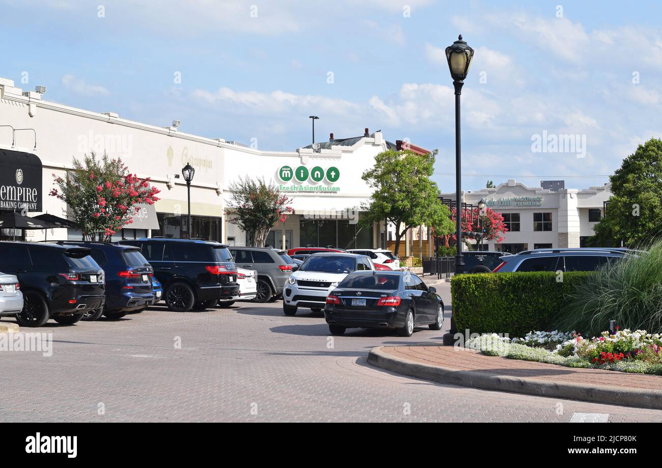MINT Asian Fusion restaurant in Dallas Texas Stock Photo - Alamy