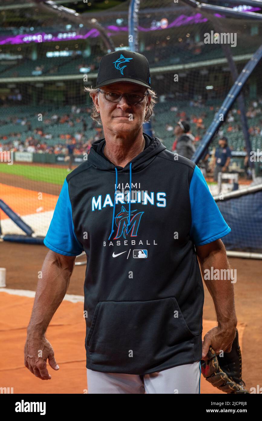 Miami Marline Manager Don Mattingly before the MLB game between the ...