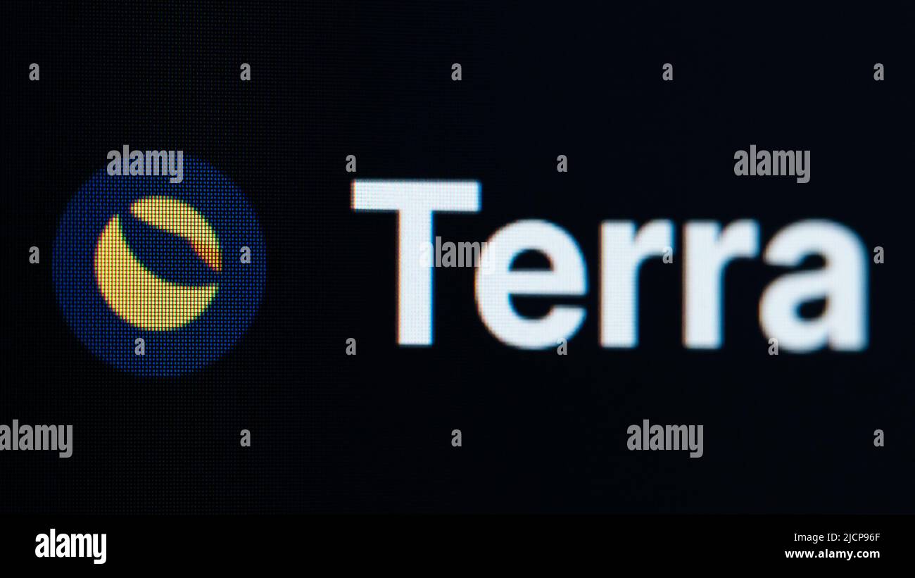 Terra luna logo hi-res stock photography and images - Alamy