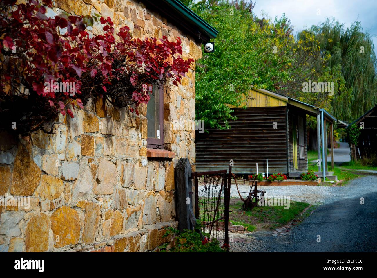 Town of Hahndorf - South Australia Stock Photo - Alamy