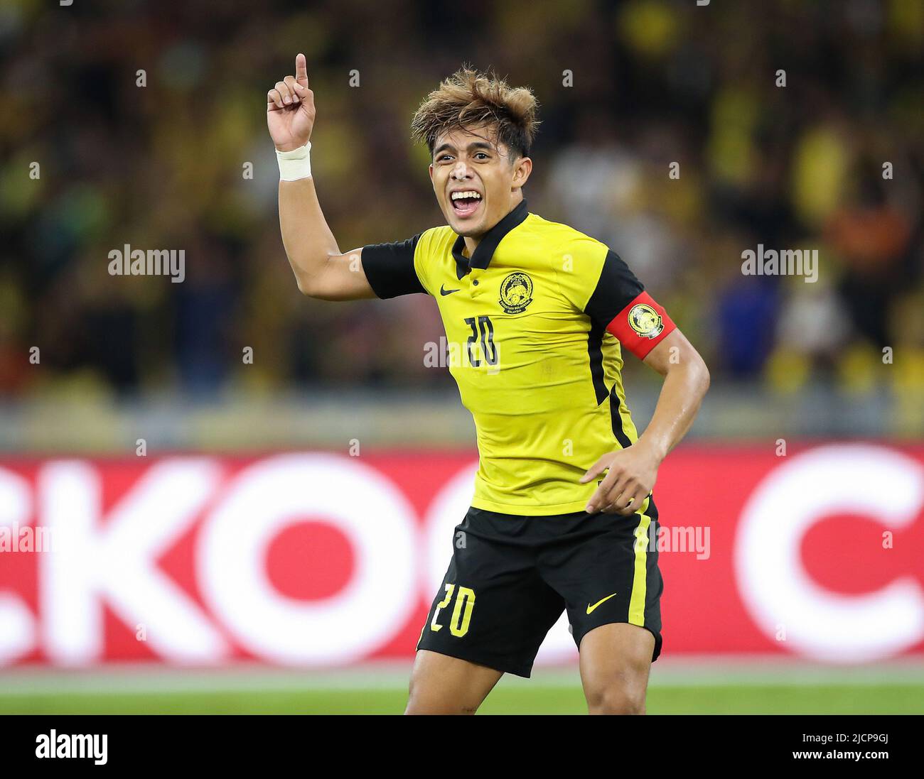 Muhammad Syafiq Ahmad of Malaysia reacts during the AFC Asian Cup 2023 ...