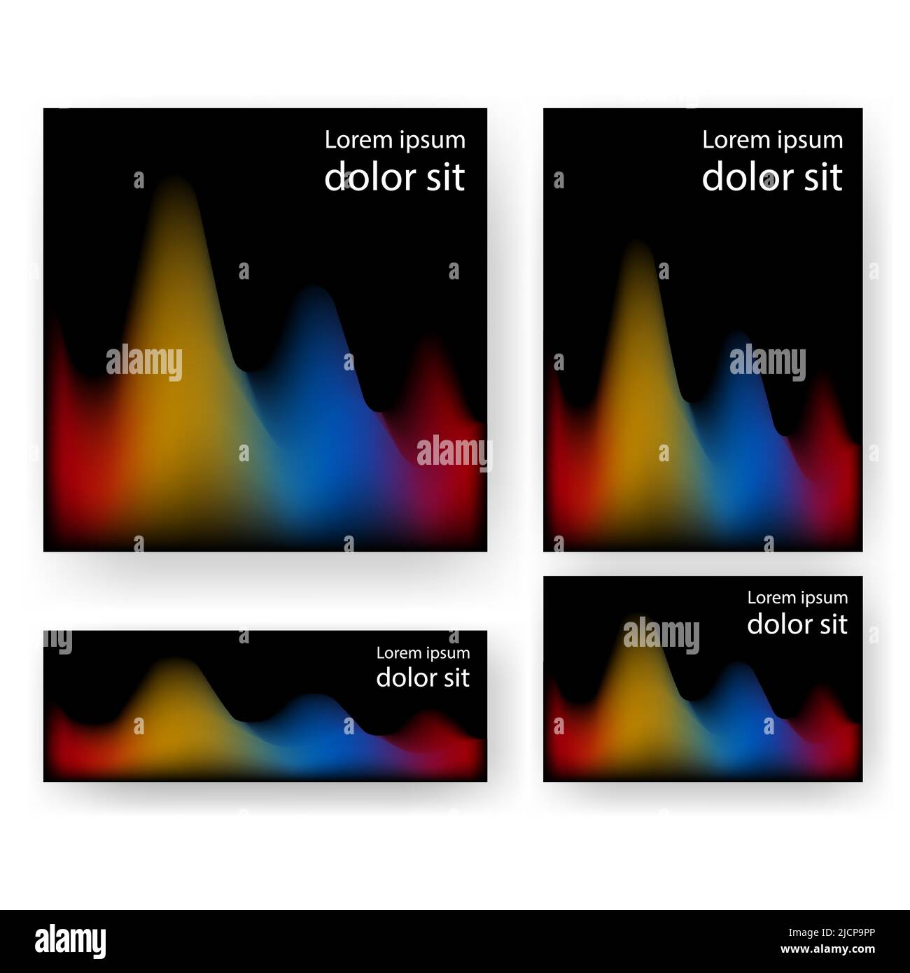 colors wave radiography design flyer Stock Vector Image & Art - Alamy