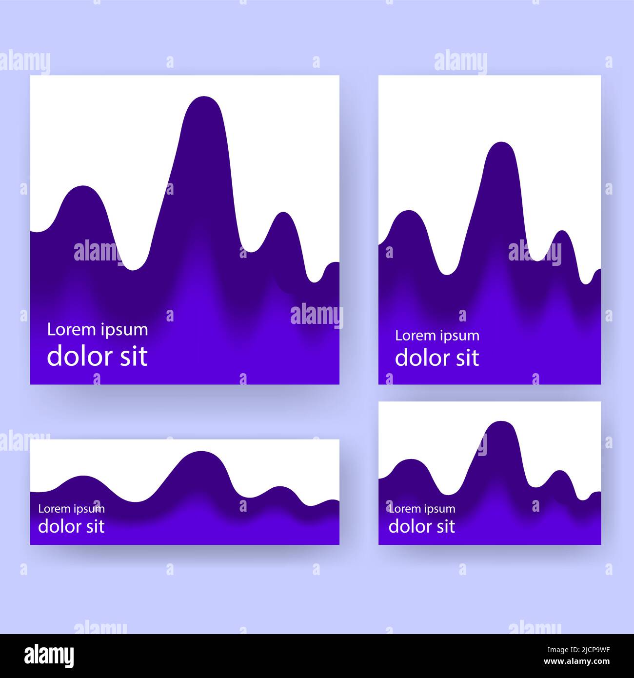 gradation colors purple modern design Stock Vector Image & Art - Alamy