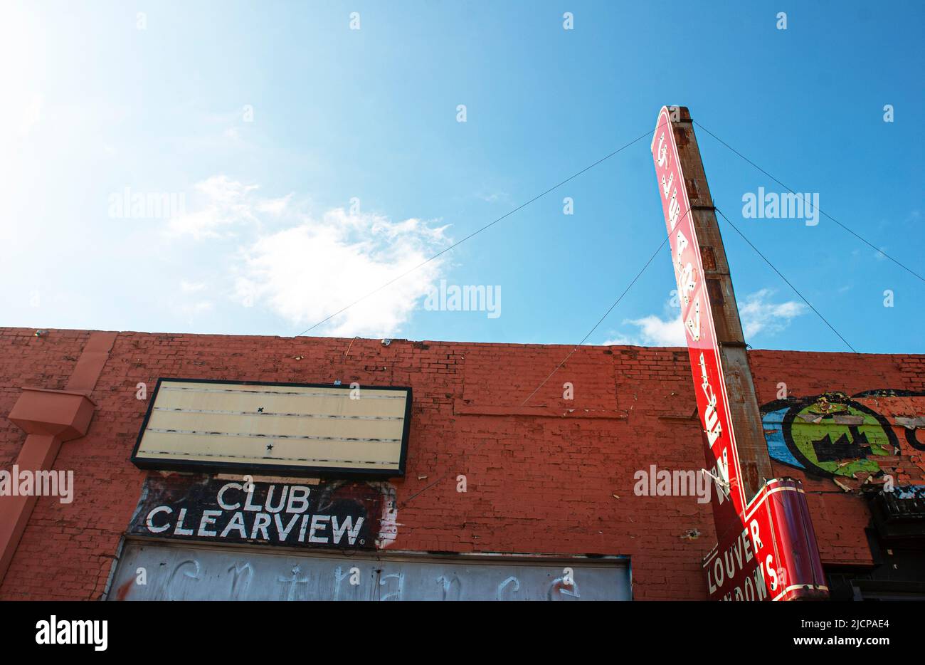 Deep Ellum Area of Dallas, Texas: Exterior of the historic Club ...
