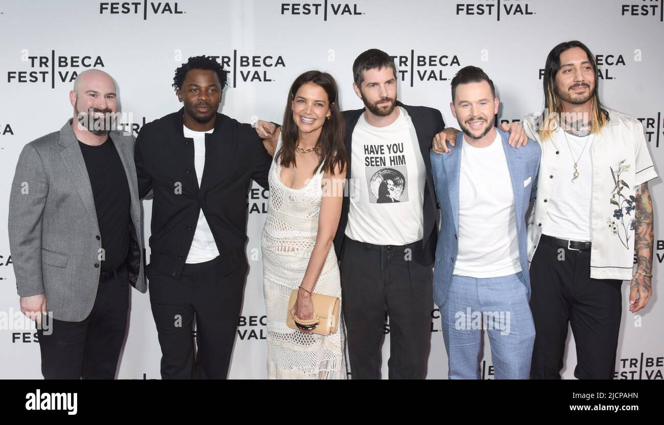 New York, NY, USA. 14th June, 2022. Jordan Beckerman, Derek Luke, Katie ...