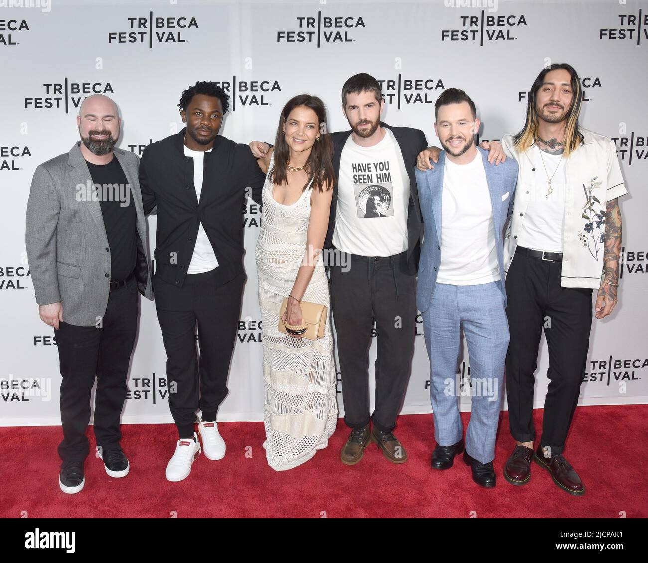 New York, NY, USA. 14th June, 2022. Jordan Beckerman, Derek Luke, Katie ...