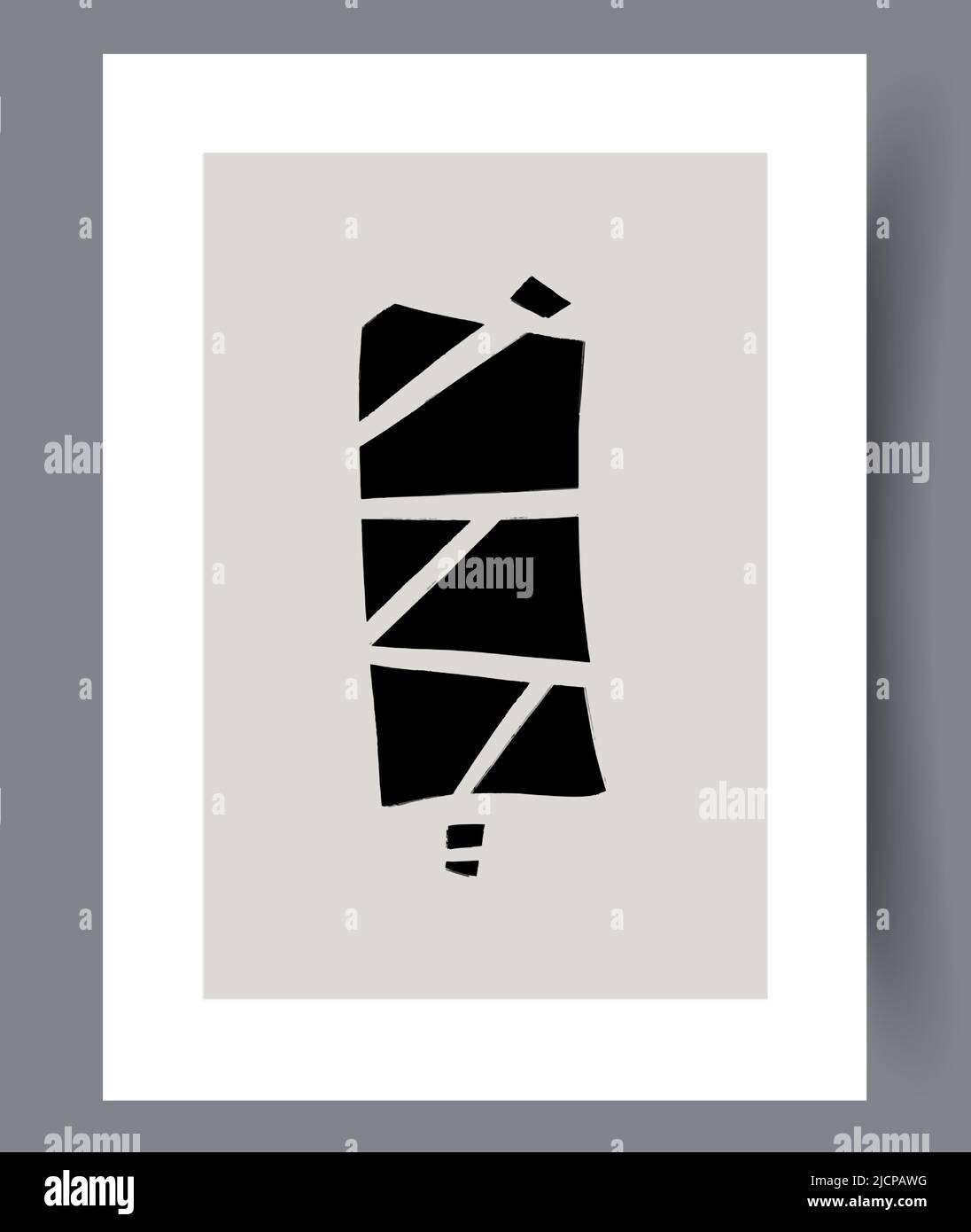 Printable modern minimalistic artworks Stock Vector Image & Art - Alamy