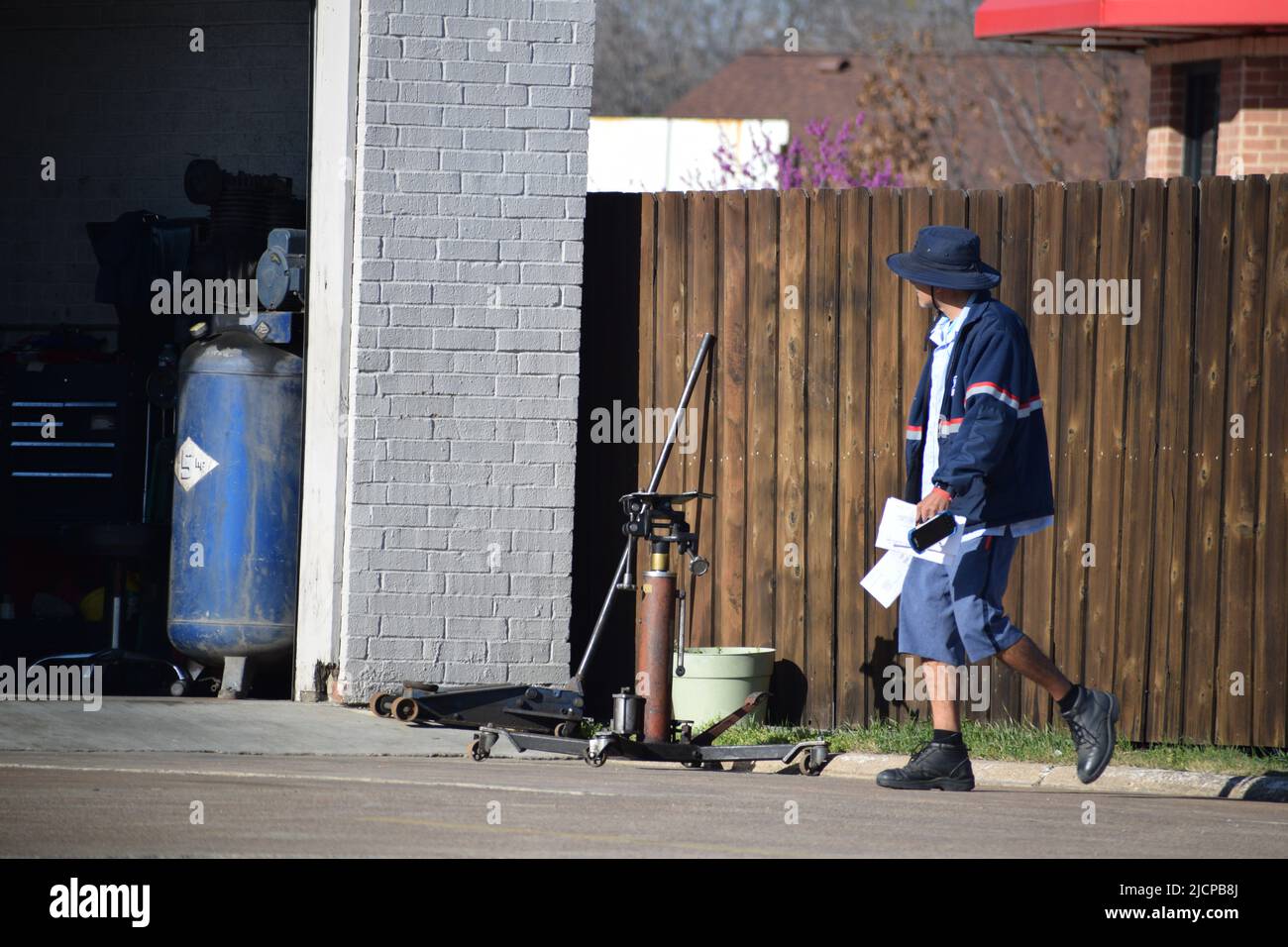 Carrying mail hi-res stock photography and images - Alamy