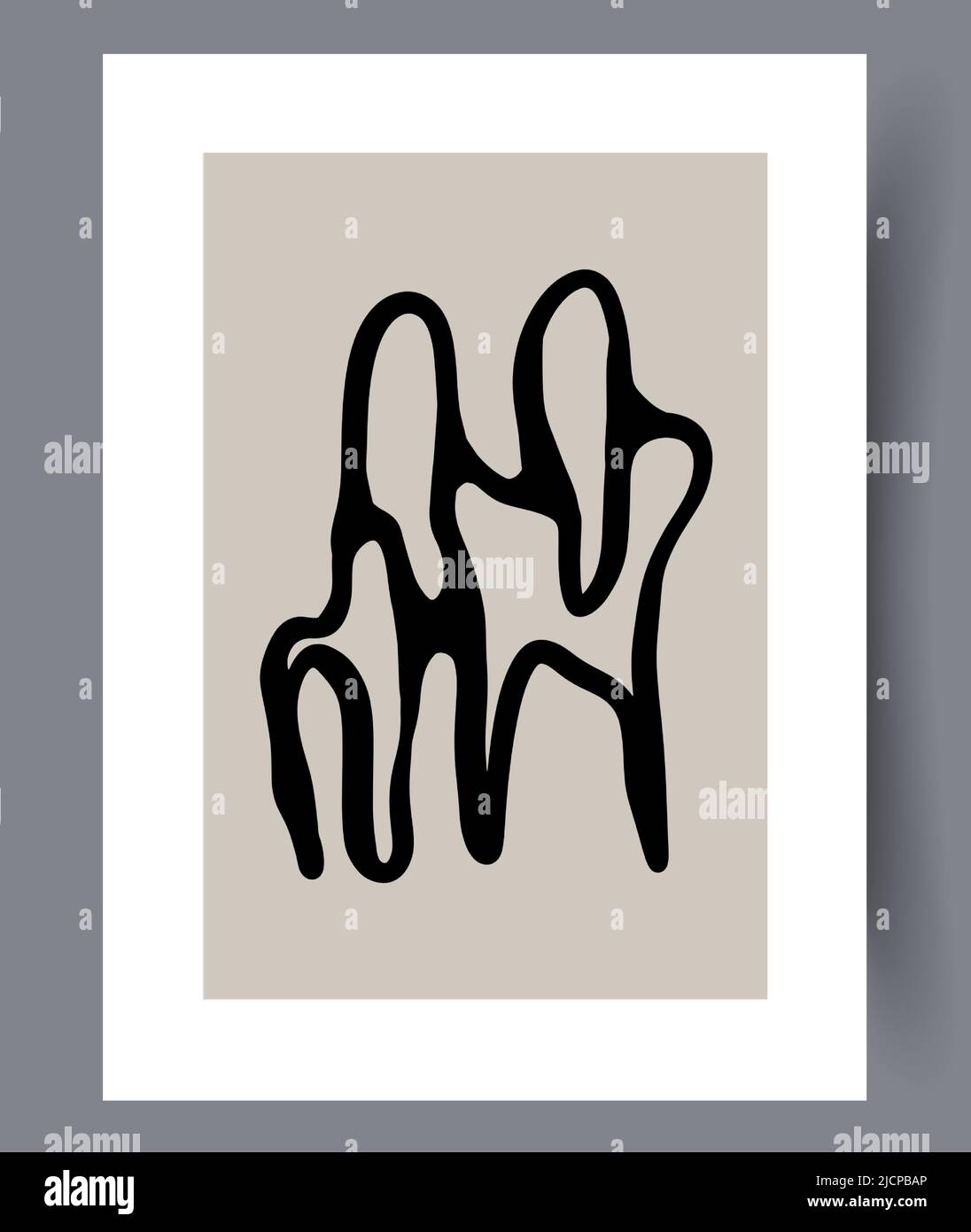 Printable modern minimalistic artworks Stock Vector Image & Art - Alamy