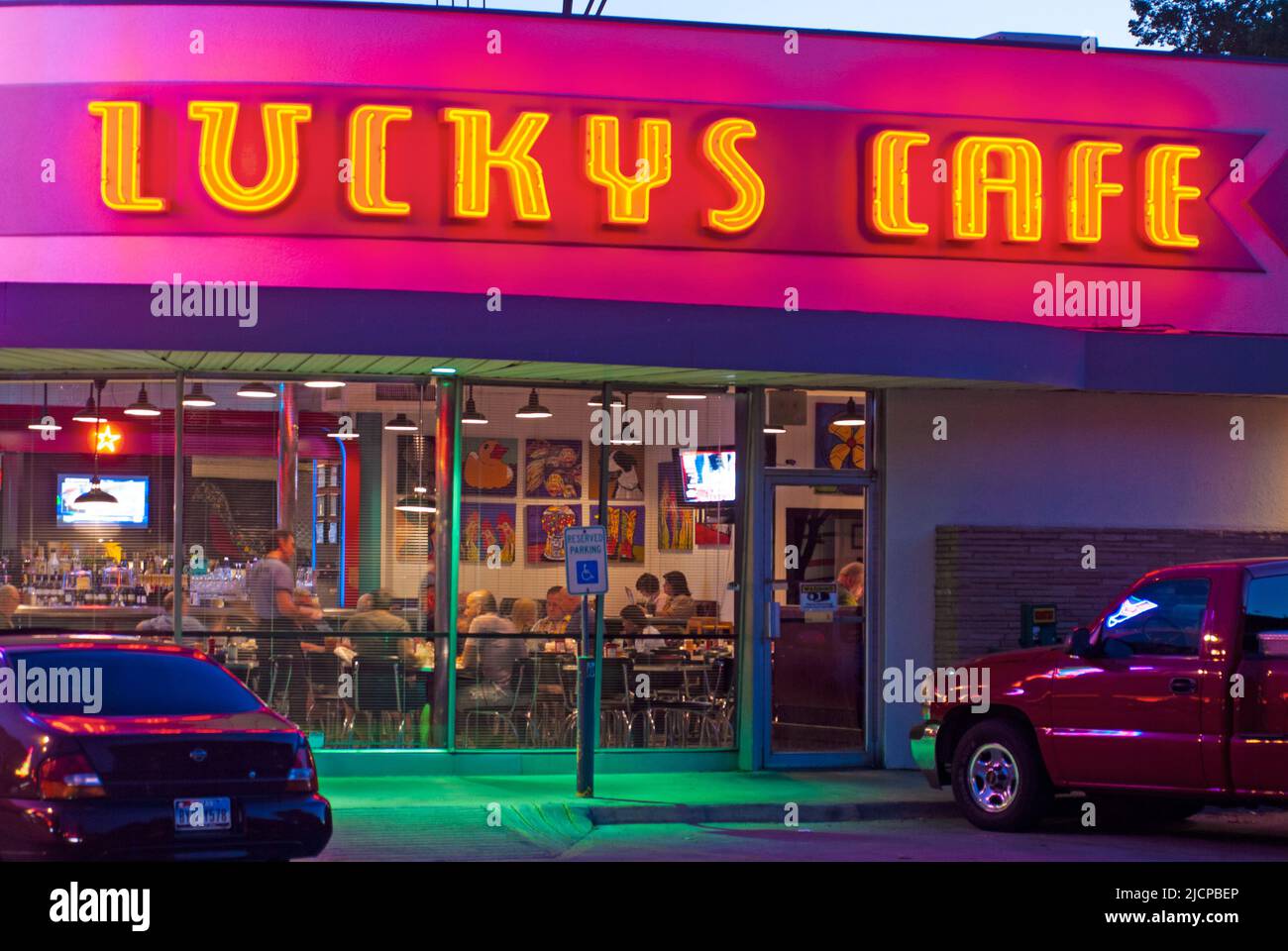Luckys cafe hi-res stock photography and images - Alamy