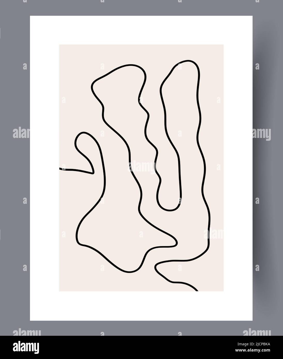 Printable modern minimalistic artworks Stock Vector Image & Art - Alamy