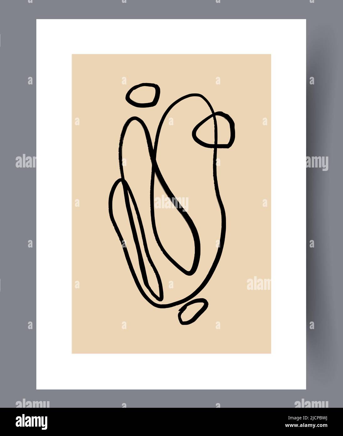 Printable modern minimalistic artworks Stock Vector Image & Art - Alamy