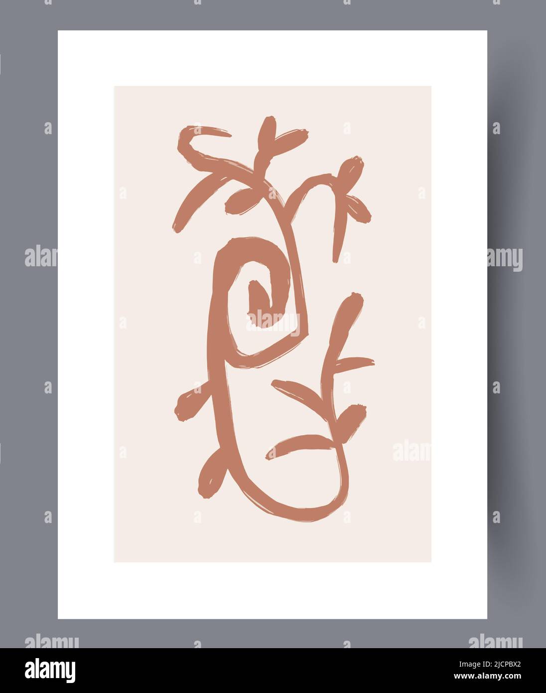 Printable modern minimalistic artworks Stock Vector Image & Art - Alamy