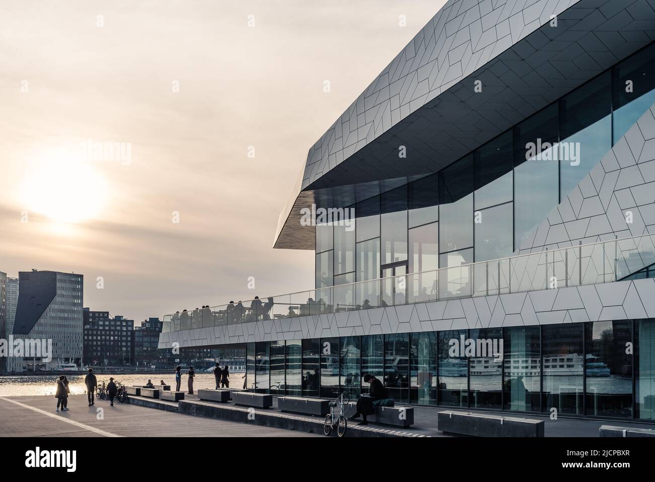 Amsterdam, Netherlands - May 6, 2022: Eye Film Museum designed by ...