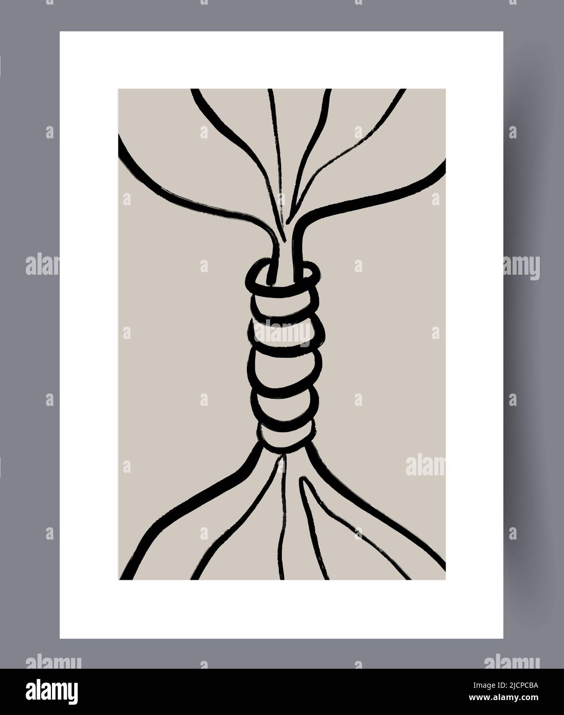 Printable modern minimalistic artworks Stock Vector Image & Art - Alamy