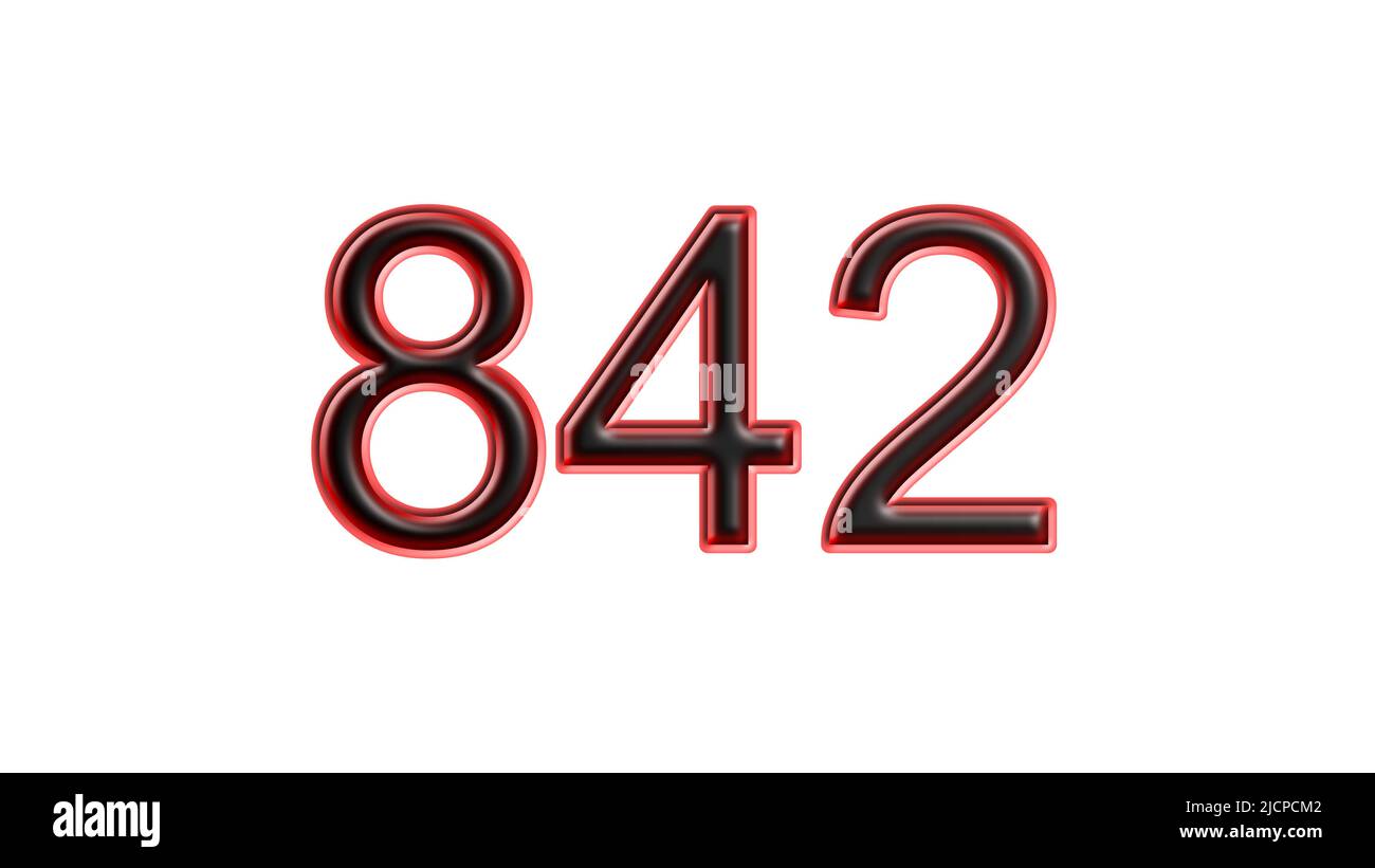 Number 842 Cut Out Stock Images & Pictures - Alamy