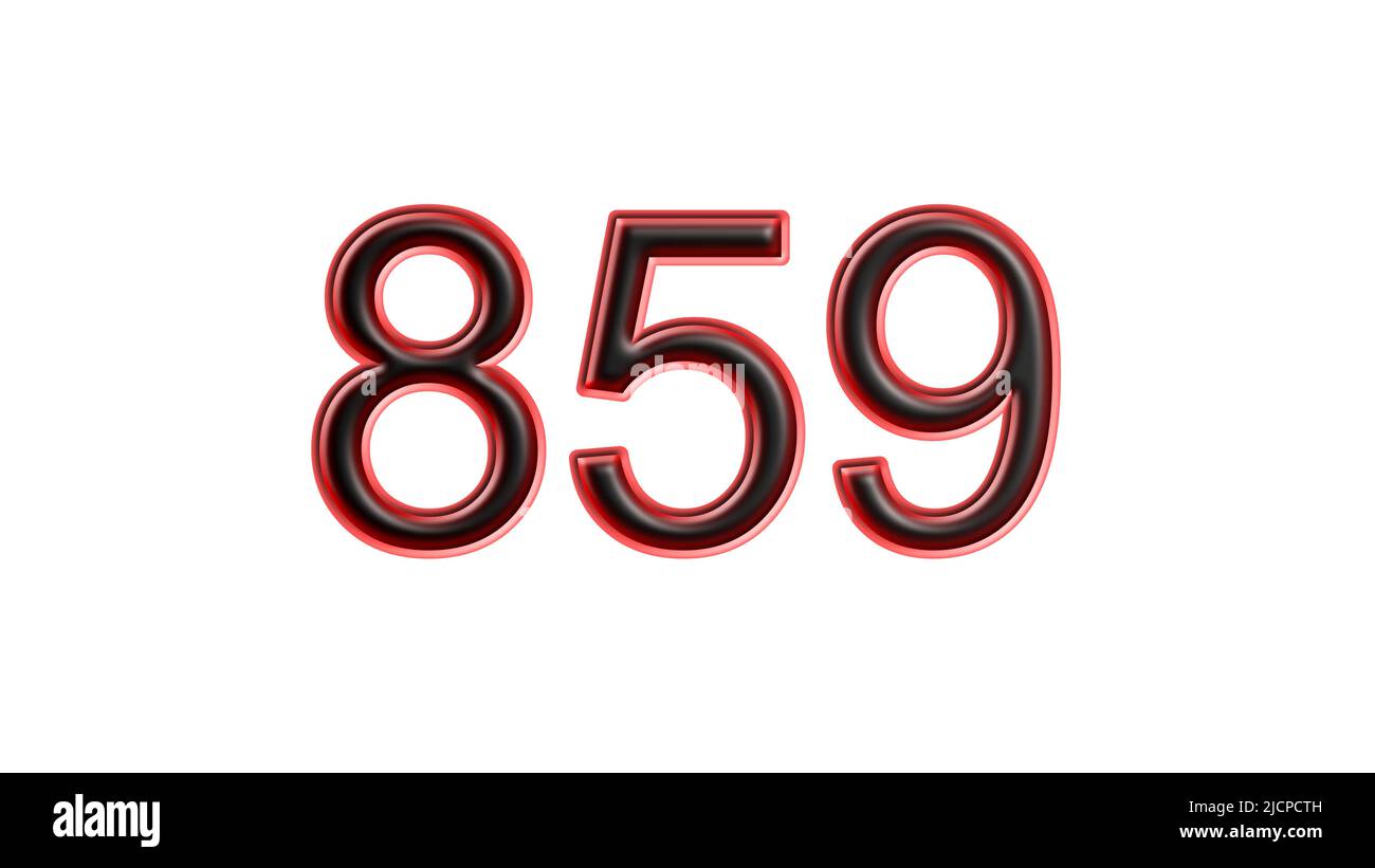 Number 859 Cut Out Stock Images & Pictures - Alamy