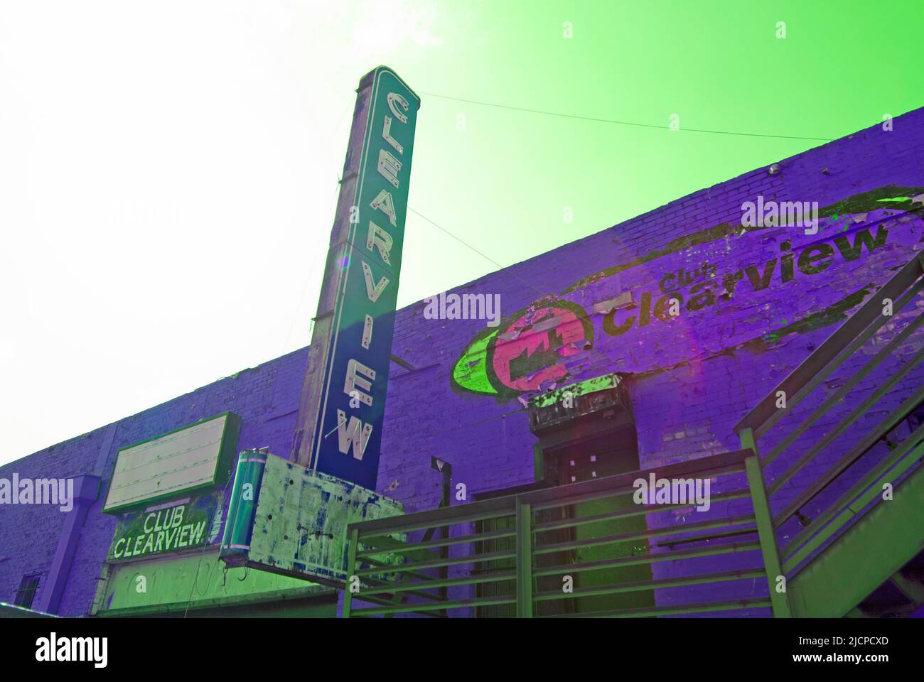 Deep Ellum Area of Dallas, Texas: Exterior of the historic Club ...