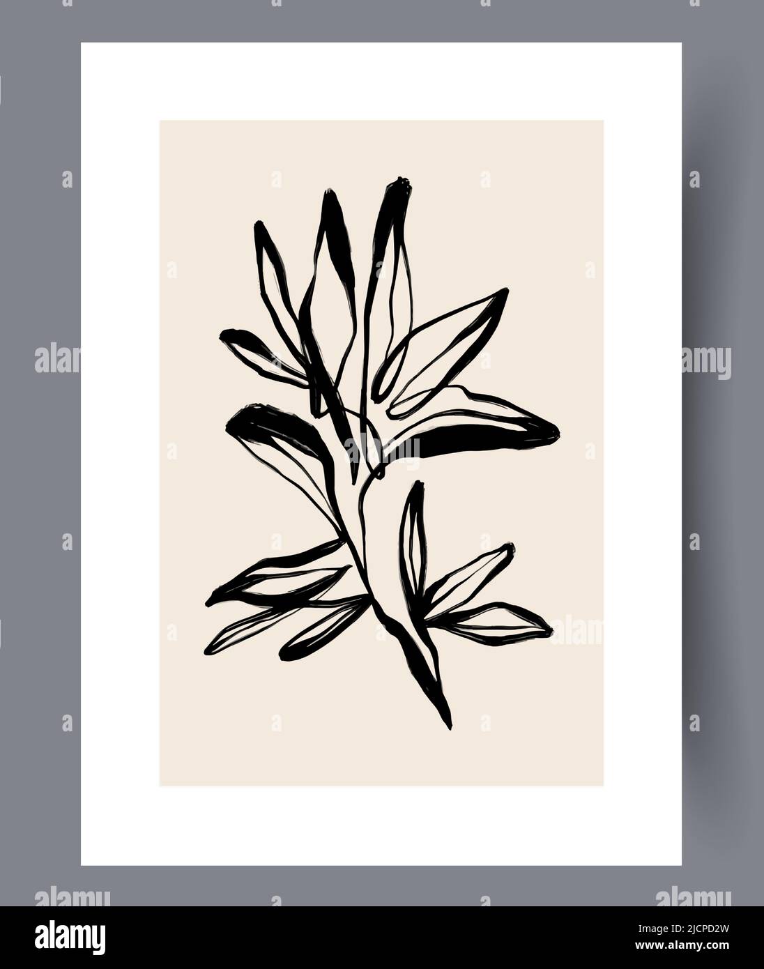 Minimalistic printable art wall posters Stock Vector Image & Art - Alamy