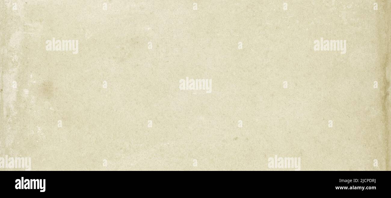 Old used paper texture. Horizontal banner Stock Photo - Alamy