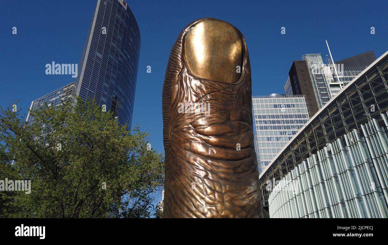 France. Hauts-de-Seine (92) Puteaux. La Defense business district. The ...