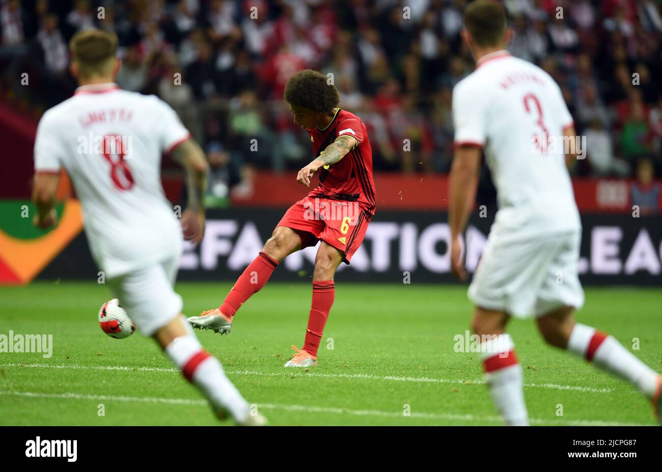 WARSAW, POLAND - JUNE 14, 2022: UEFA Nations League 2023 Poland ...