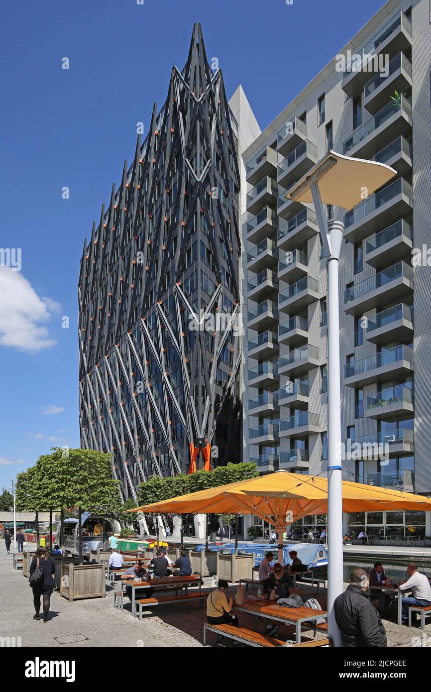 The Brunel Building, part of the new Merchant Square development on the ...